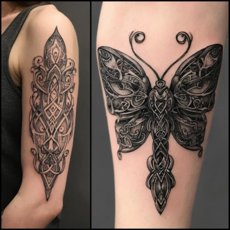 21+ Stunning Butterfly Tattoos for Women: Meanings, Designs & Placement ...