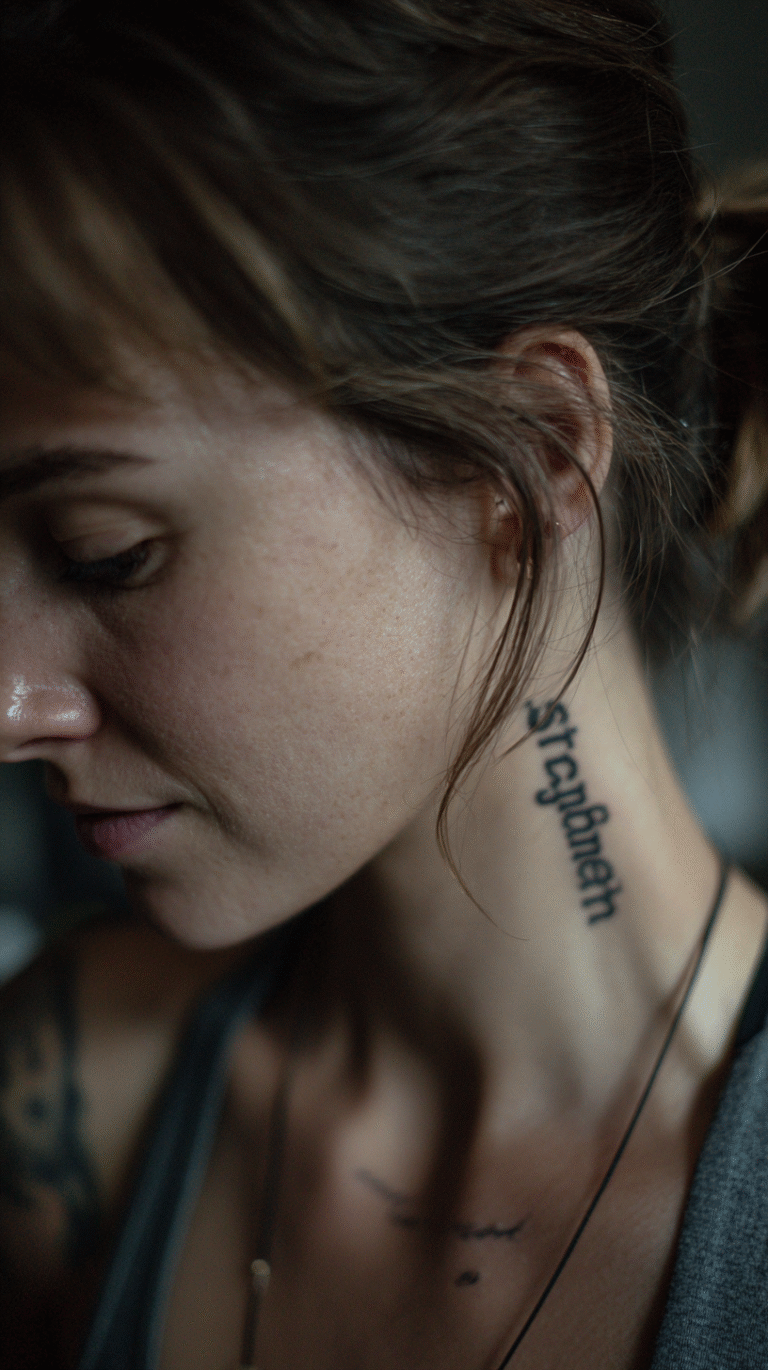 50+ Beautiful Neck Tattoos for Women: Designs, Meanings & Placement ...